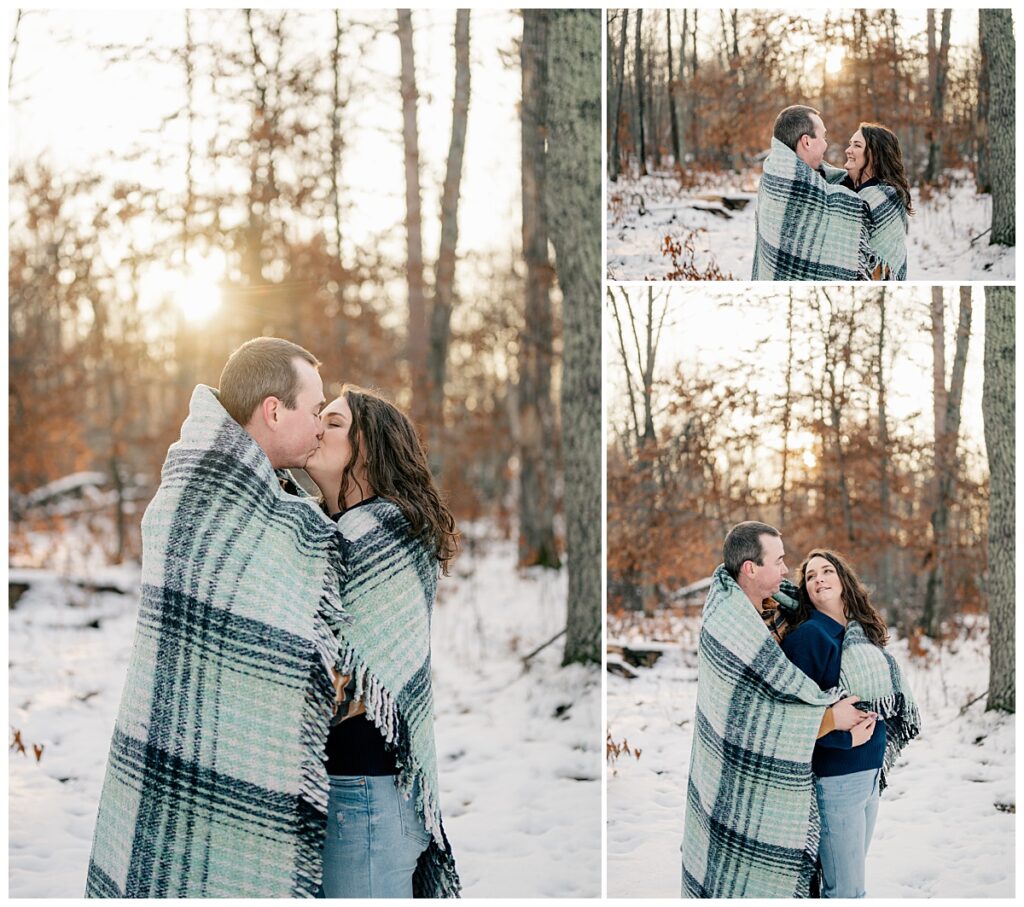 Crosslake Nature Trail Winter Engagement | Rule Creative Co
