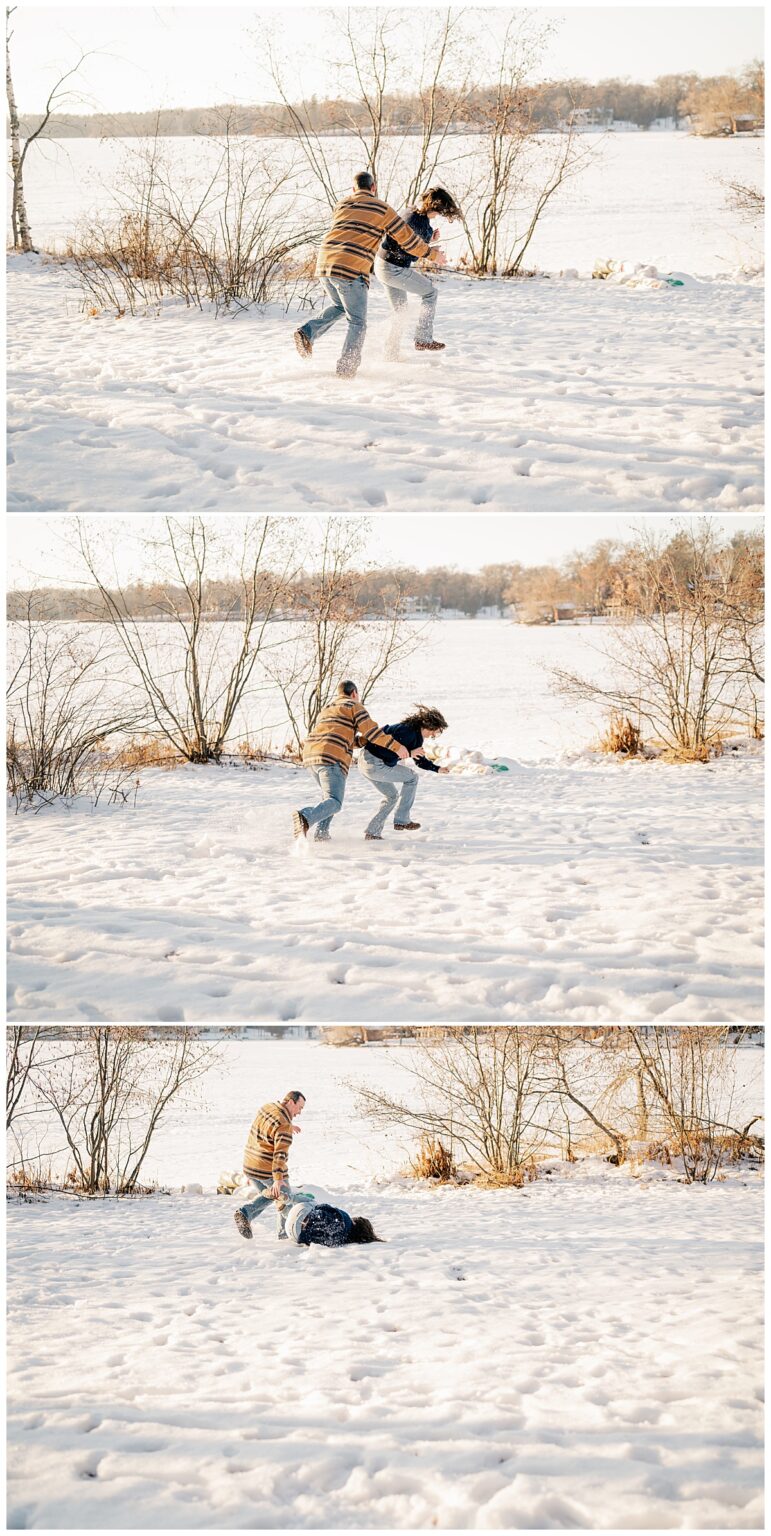 Crosslake Nature Trail Winter Engagement | Rule Creative Co